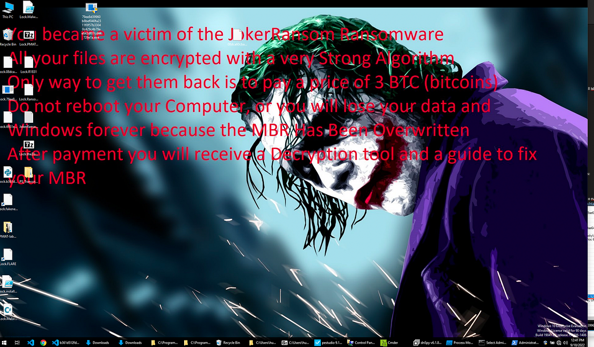 Malware Analysis — JokerRansom. Inledning | by Simon Claesson | Medium