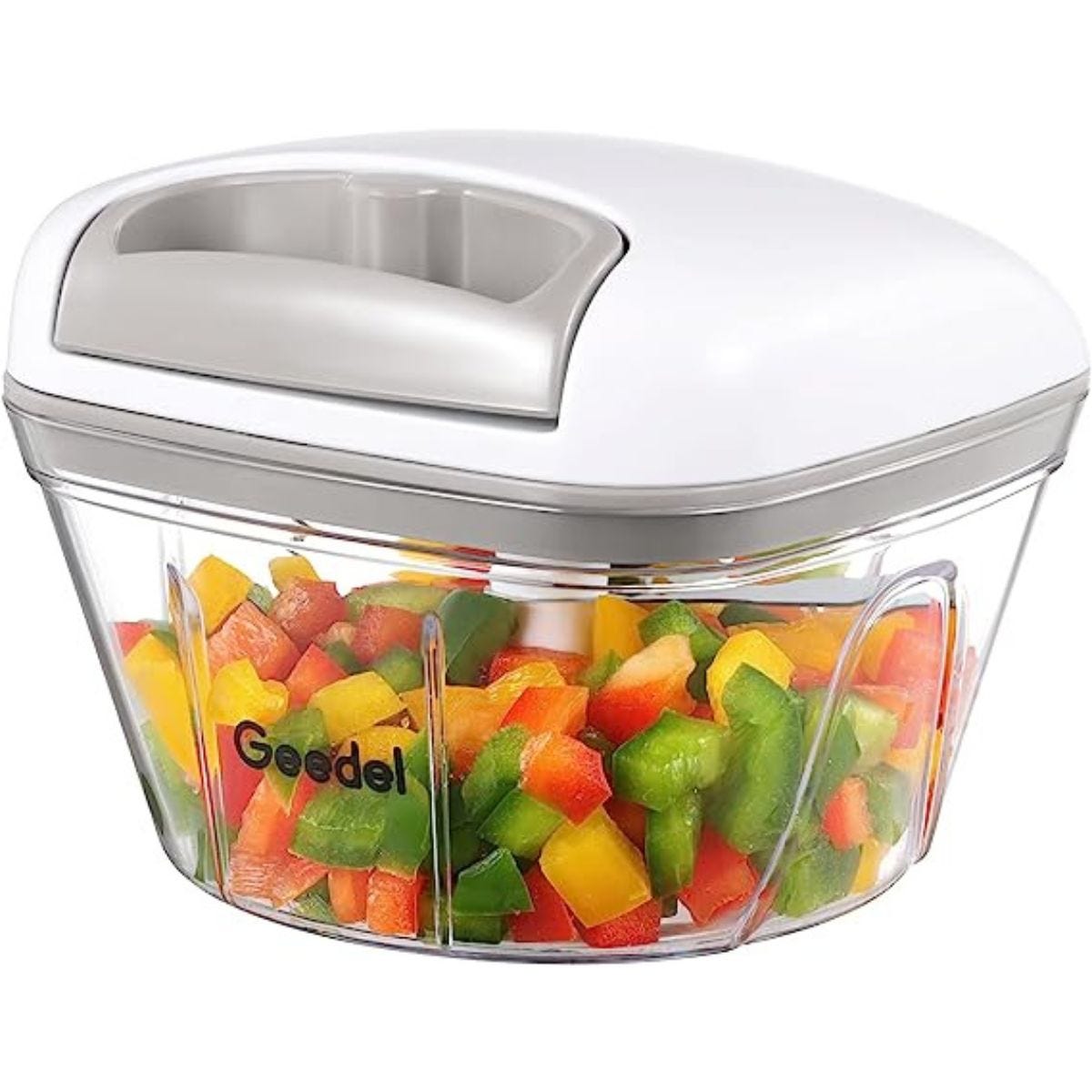Effortless Veggie Chopping: Geedel Manual Food Processor | by ...