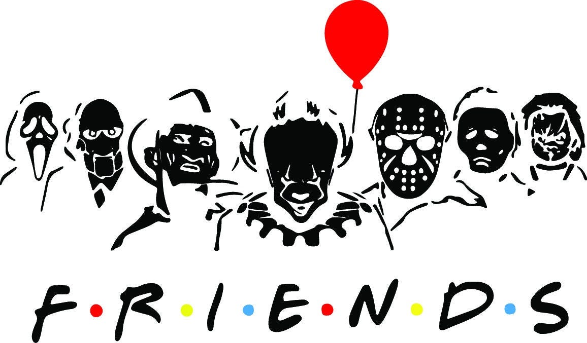 Friends Horror SVG | by Connie Beale | Medium