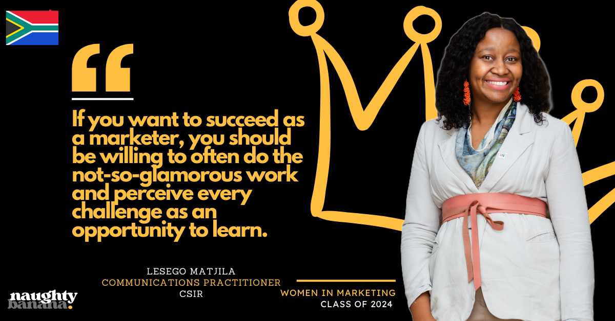 Women In Marketing 2024 Edition ft. Lesego Matjila from CSIR | by ...