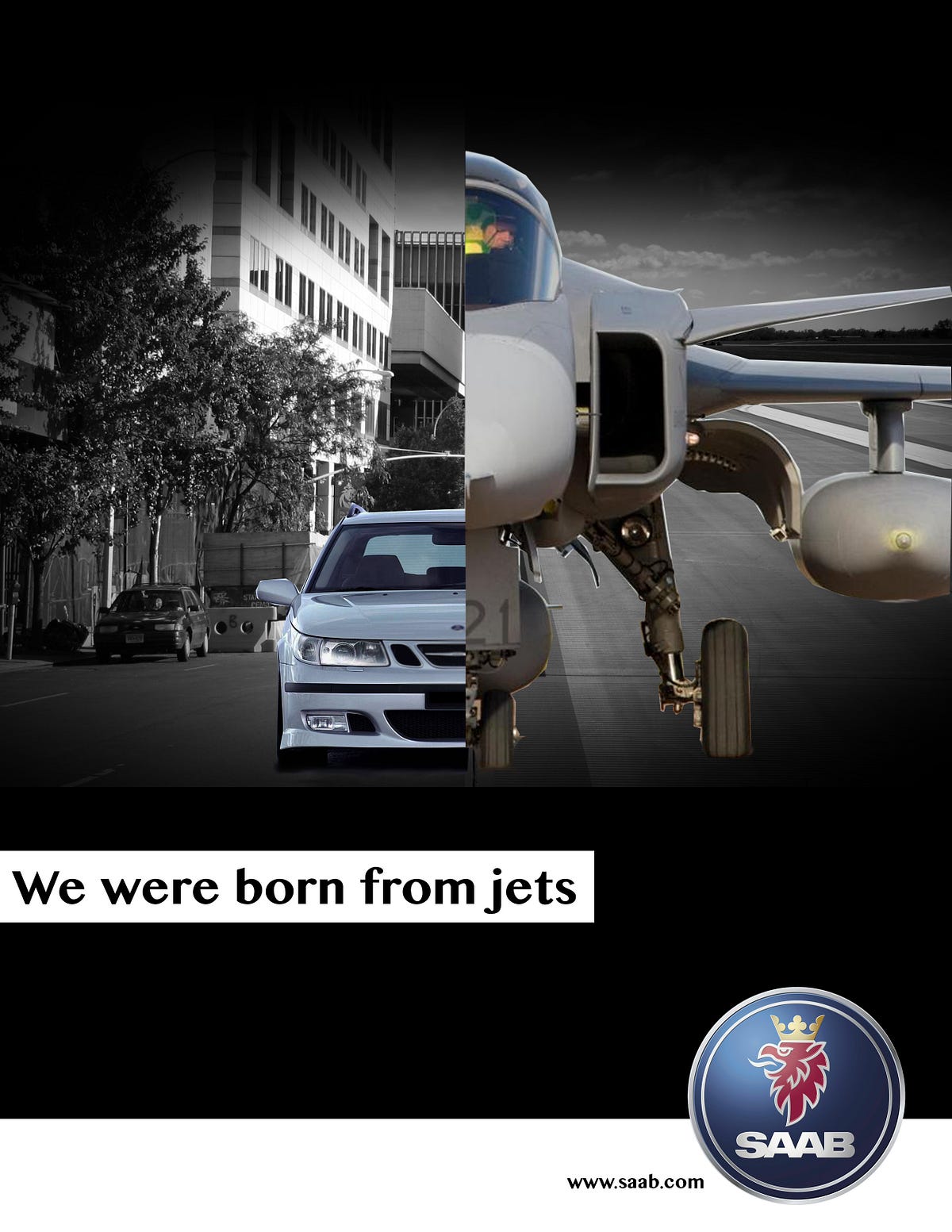 Saab Magazine Ad | by Michael Brett | Medium