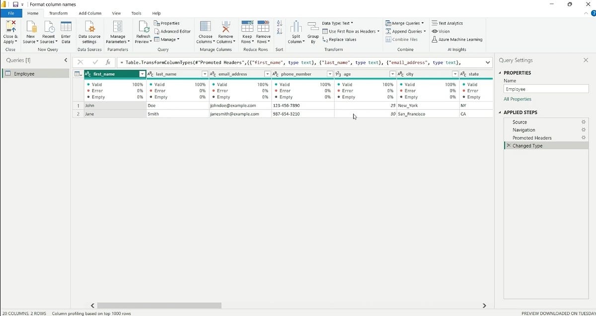 How I Bulk Change Column Names in Power BI | by AnalystHub | Lucid ...