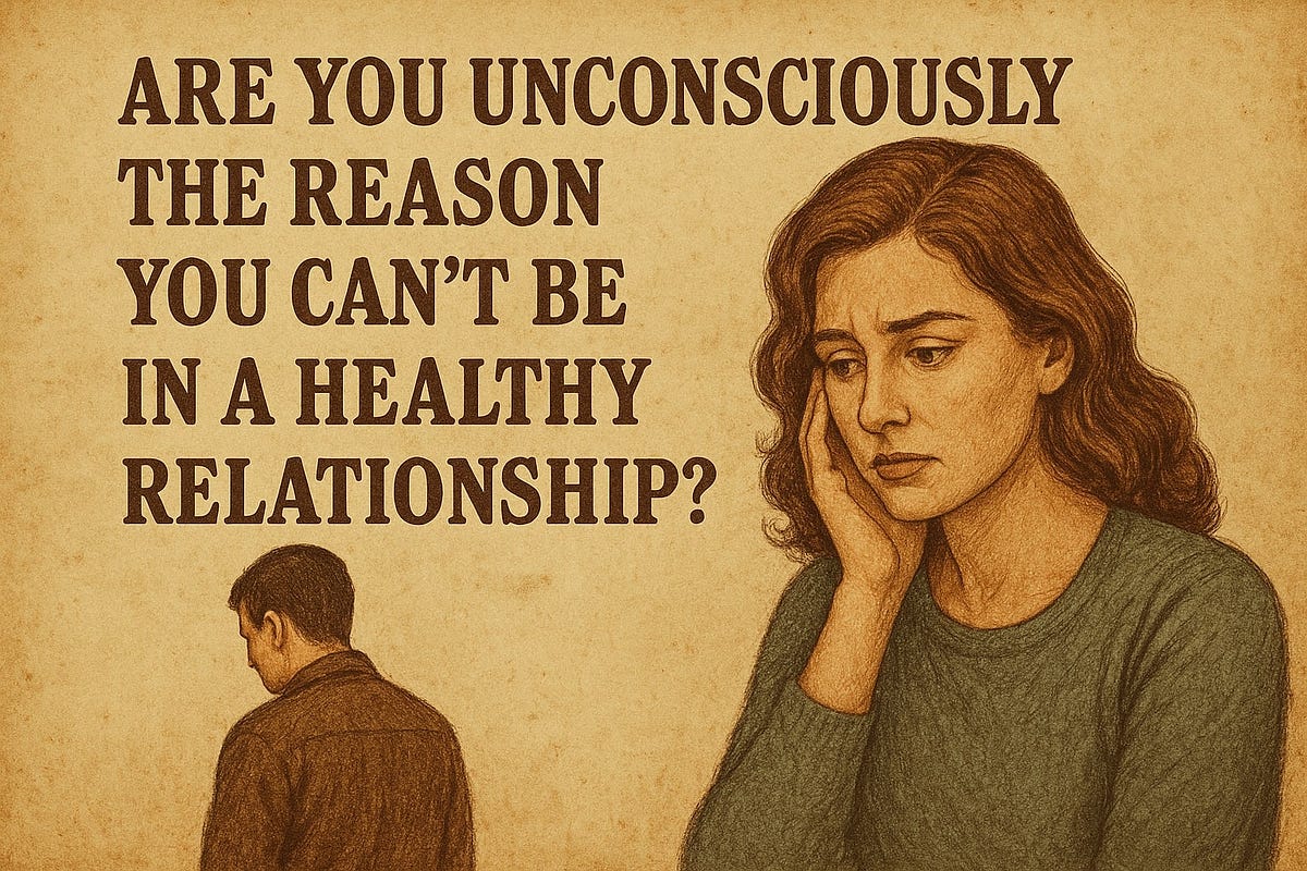 Are You Unconsciously the Reason You Can’t Be in a Healthy Relationship ...
