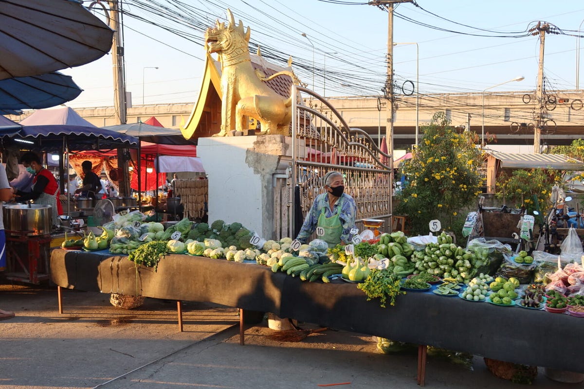 Thai Market Culture. A Photo Essay. | by Neville Cregan . | Medium