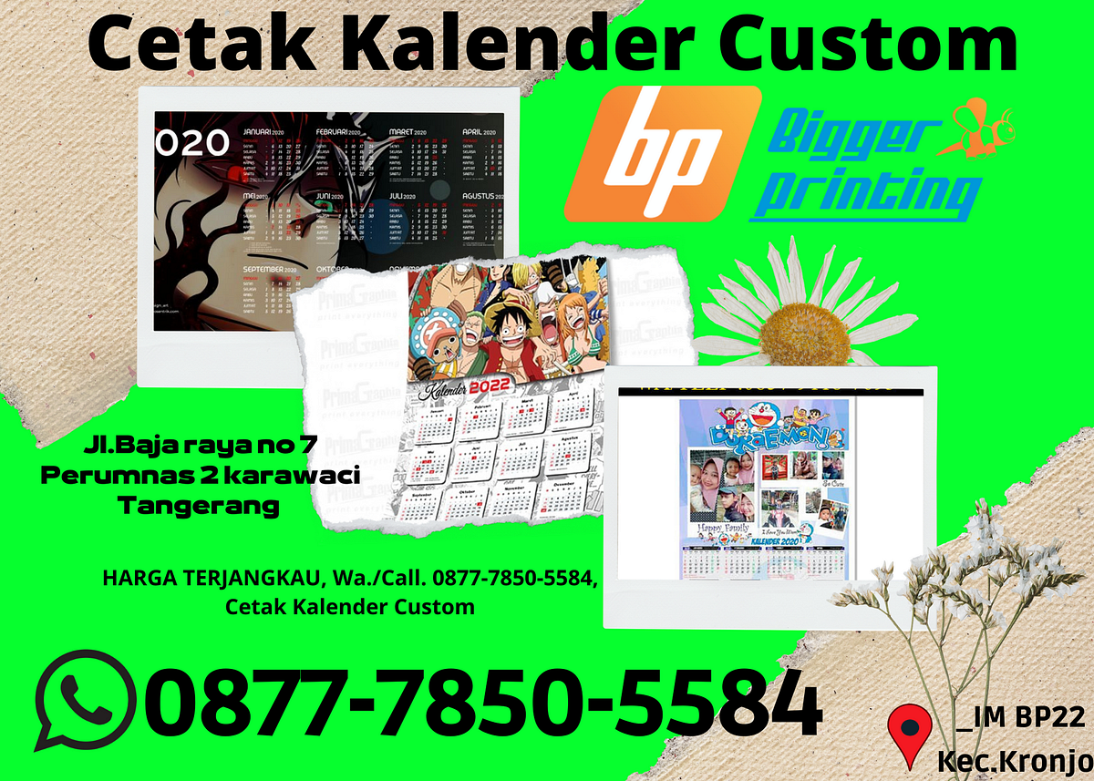 HARGA TERJANGKAU, Wa./Call. 0877-7850-5584, Cetak Kalender Custom di Kronjo KLIK https://wa.me ...