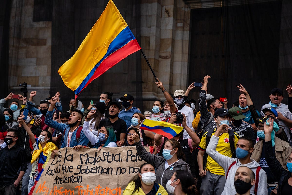 Colombia: 10 días de disturbios y violencia. | by Clara Pereira. | Medium