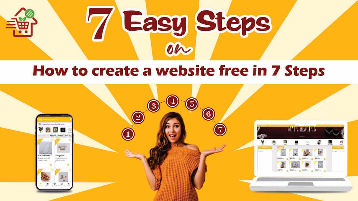 How to Create a Free Website Without Any Coding Knowledge: 7 Simple Steps | by Mydailygoods Seo ...