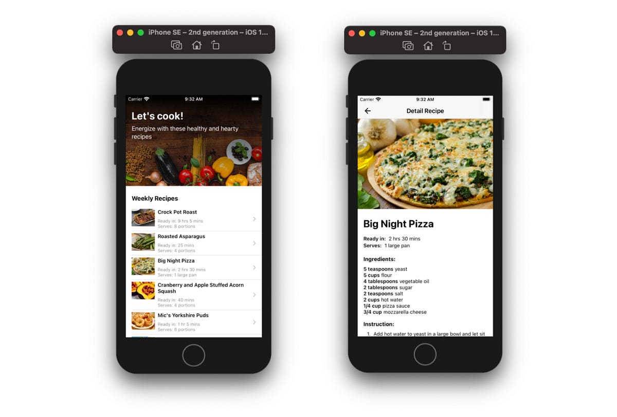 Create Widget in iOS: Build Widget for Recipe App with Widget ... Create Widget in iOS: Build Widget for Recipe App with Widget ...