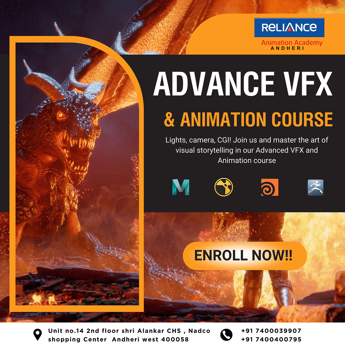 Start an Advanced VFX & Animation Adventure in Andheri to Develop Your ...