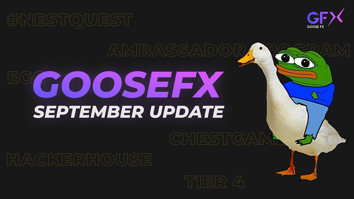 GooseFX —September Update. NestQuest, Security Audits, new… | by Alan Jacob | GooseFX | Medium