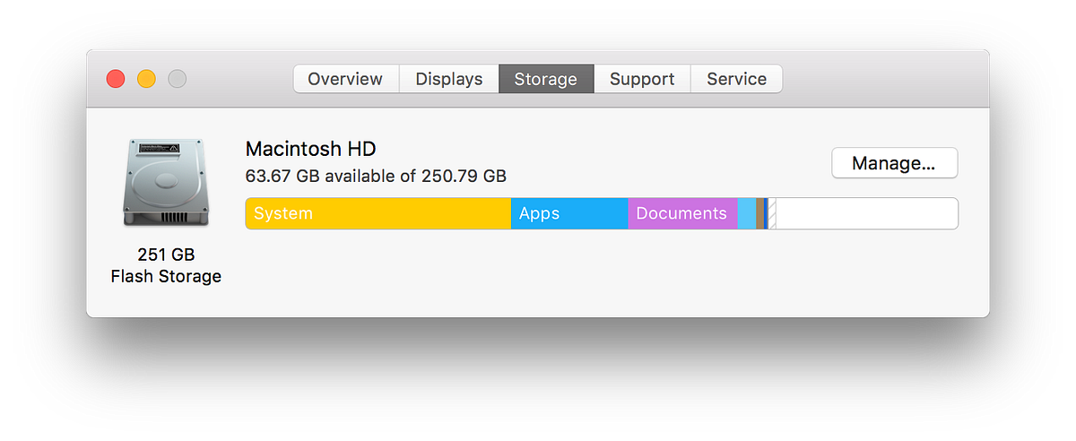 macOS: Increase disk space easily | by Sharath | Medium