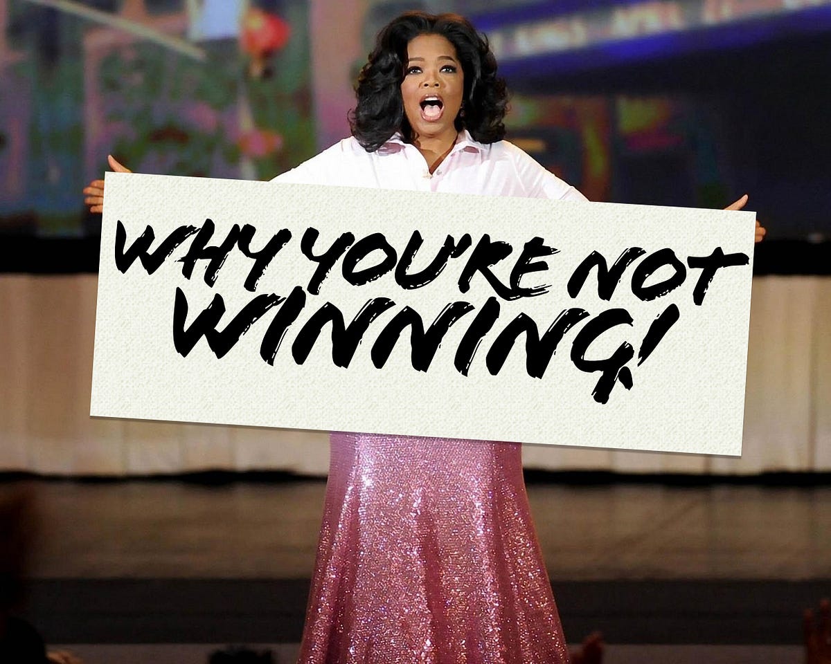 Why You’re Not Winning.. Winners love to see other winners win… | by ...