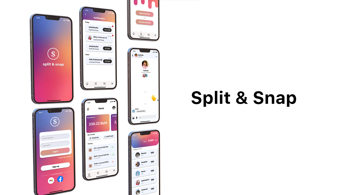Split & Snap Application - Hataiwan Mekvee - Medium