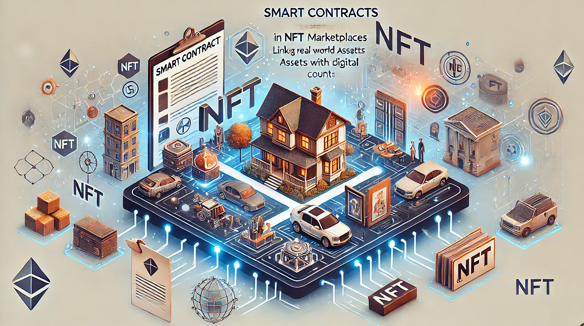 Smart Contracts for NFT Marketplaces Linking Real-World Assets with ...