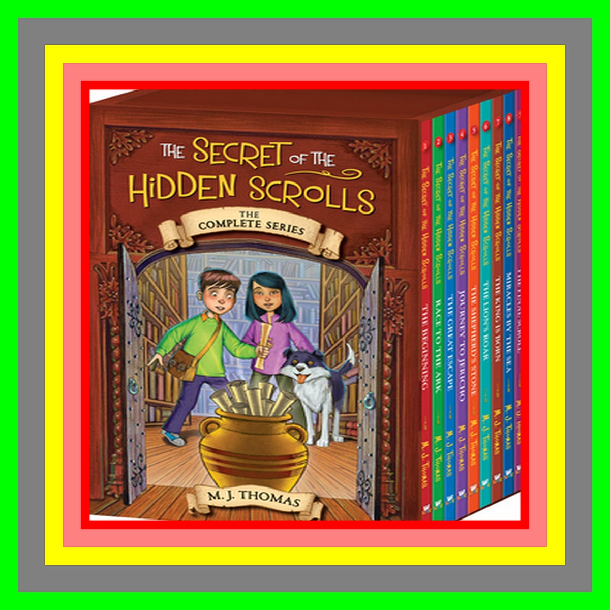PDF The Secret of the Hidden Scrolls The Complete Series By M.J. Thomas - Vytuqilesdf - Medium