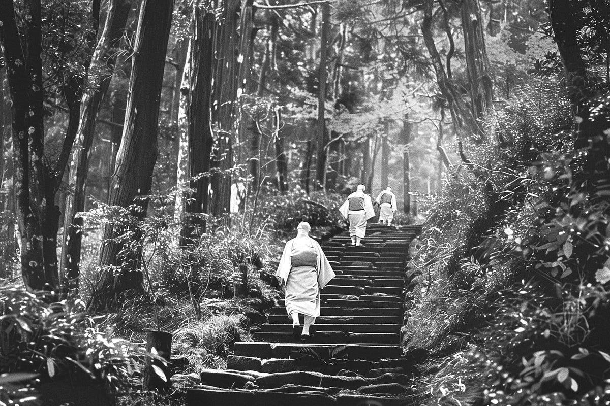 The silent mountains of the Yamabushi asceticism | by Kamakura.blog ...