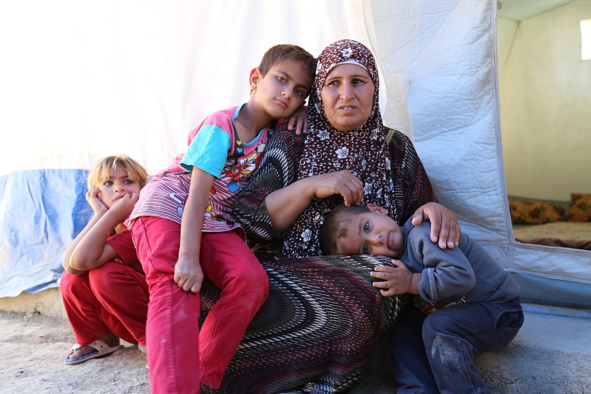 In Iraq, water brings relief. For a grandmother and her family… | by ...