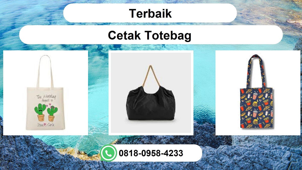 Terbaik, 0818–0958–4233 Cetak Totebag Hijab - Husaniasifana - Medium