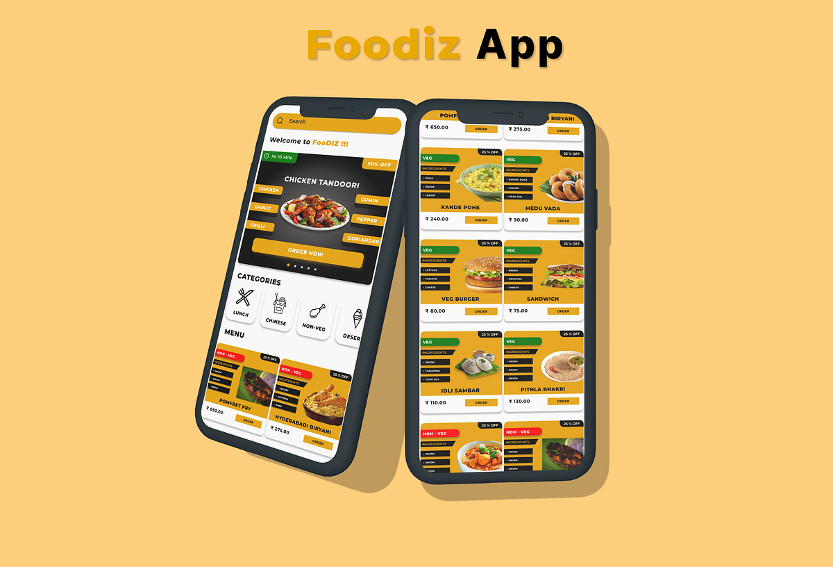 Revolutionary Restaurant Menu UI Design | by Vedant | Apr, 2024 | Medium