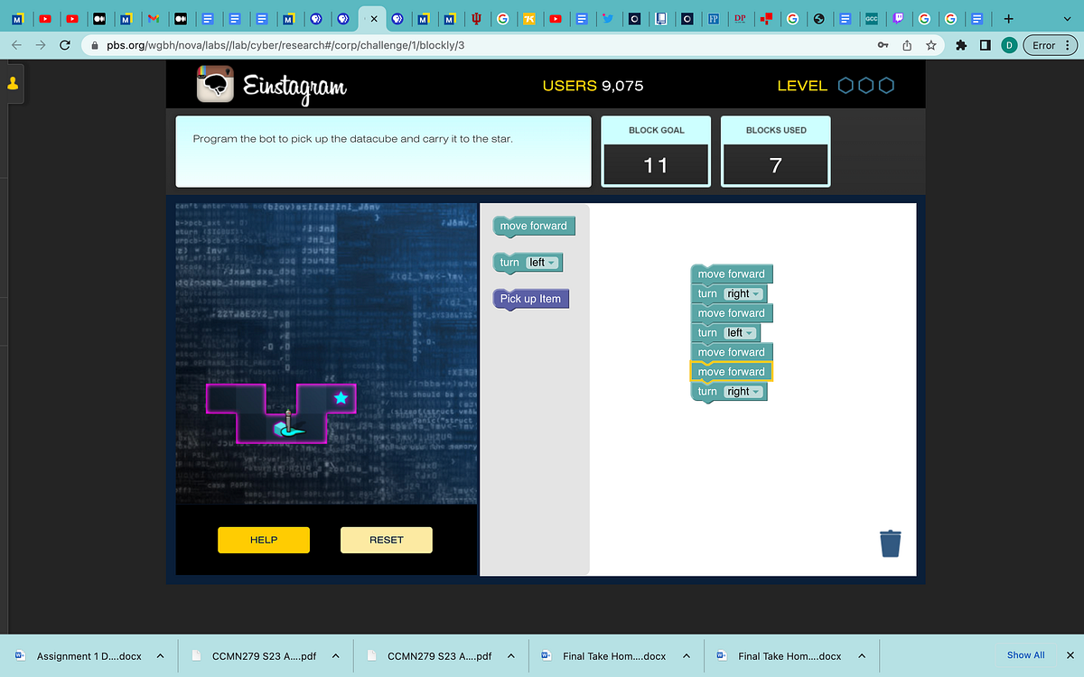 Module 7 Nova Cybersecurity Lab Game | by Dmwanakatwe | Medium
