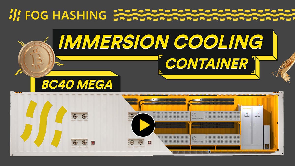 Immersion Mining Container BC40 MEGA of Fog Hashing - FogHashing - Medium Immersion Mining Container BC40 MEGA of Fog Hashing - FogHashing - Medium