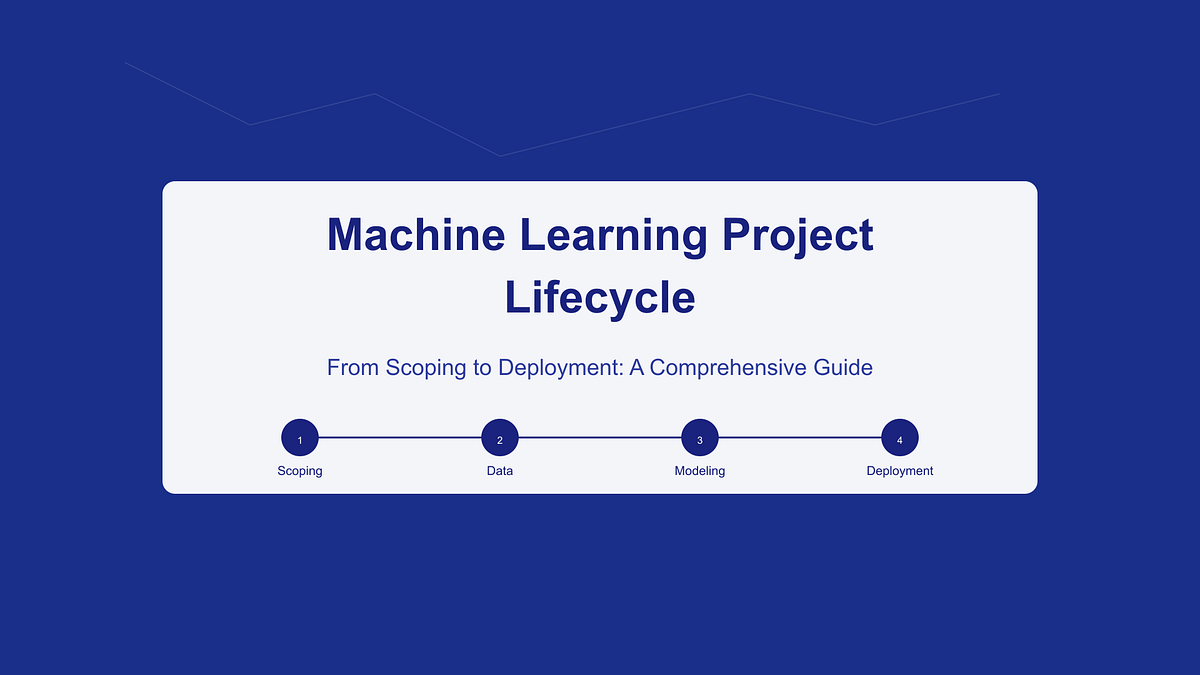 Machine Learning Project Life Cycle: From Scoping to Deployment | by Mahade Hasan Mridul | Oct ...