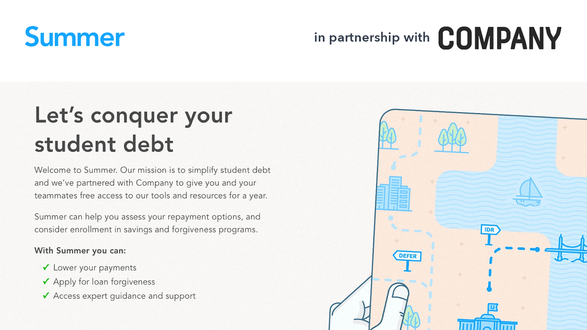 Summer and Company partner to tackle student debt for top tech ...
