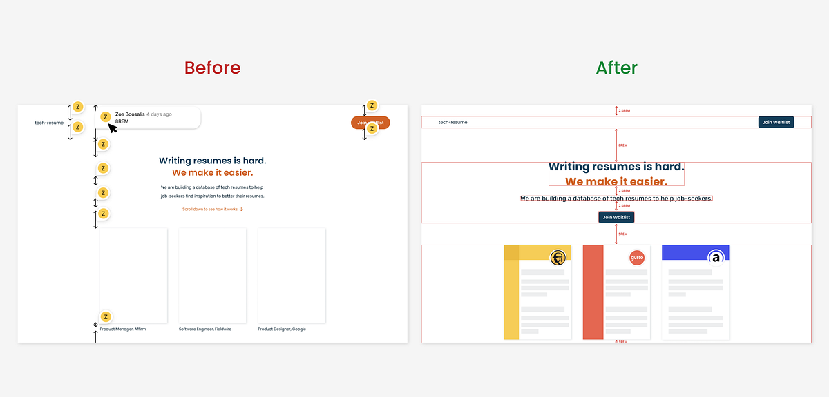 Mistakes of a Jr. Product Designer: Design Annotations | by Zoe ...