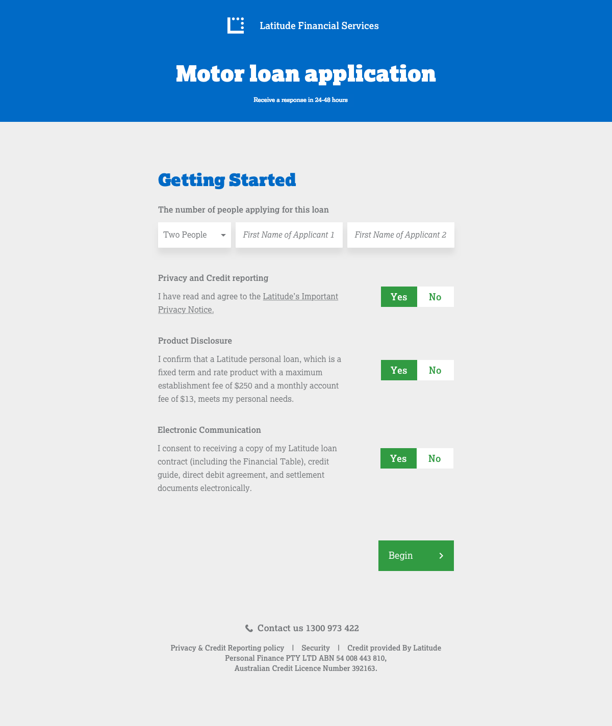 Designing a responsive and accessible finance application form | by ...