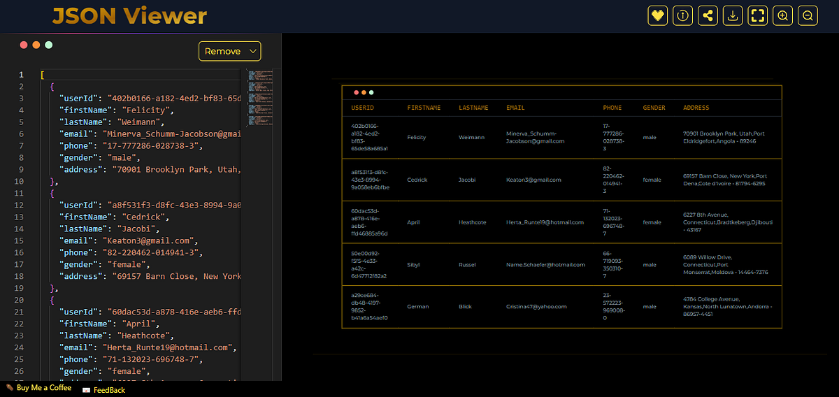Online Convert JSON to Diagram | by Bugblitz Dev | Medium