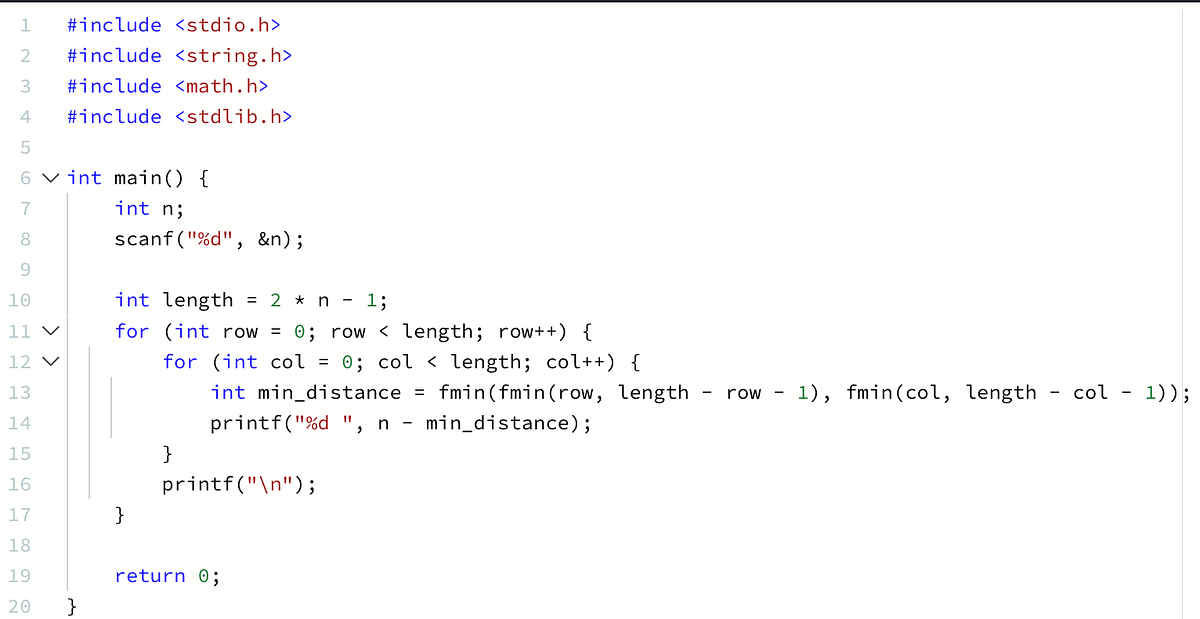 Printing Pattern Using Loops(Medium) | by Carlos Alfaro | Sep, 2024 ...