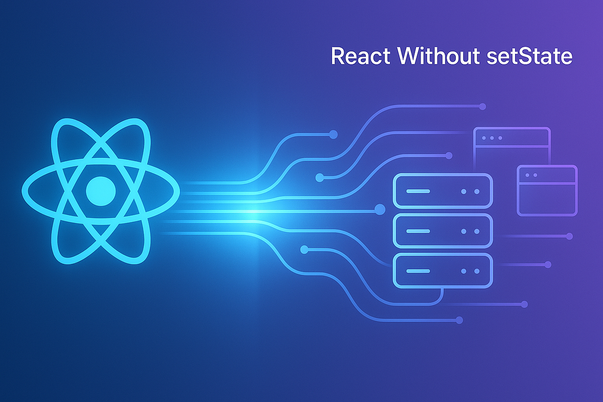 React Without setState? Welcome to the Future You Did Not See Coming. | by Kedar's CS Insight ...