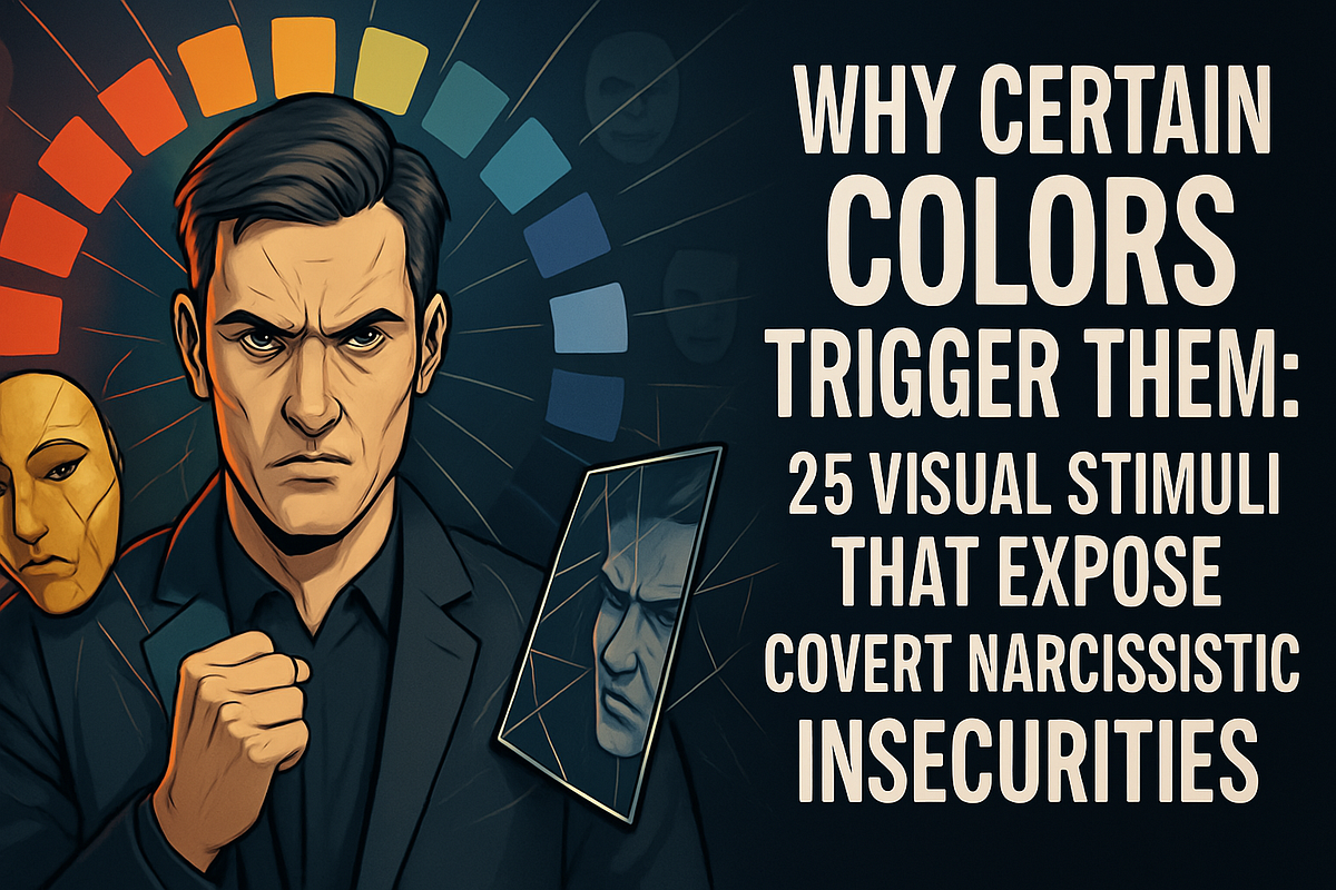 Why Certain Colors Trigger Them: 25 Visual Stimuli That Expose Covert ...