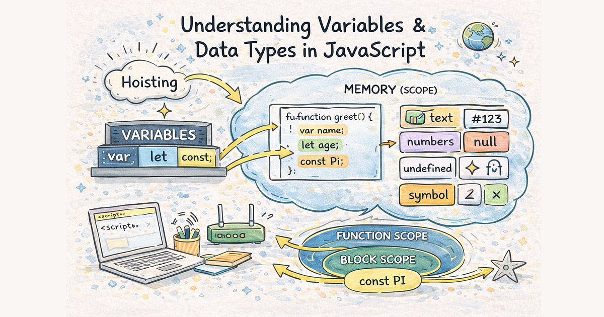Understanding Variables and Data Types in JavaScript | by Nausheen ...