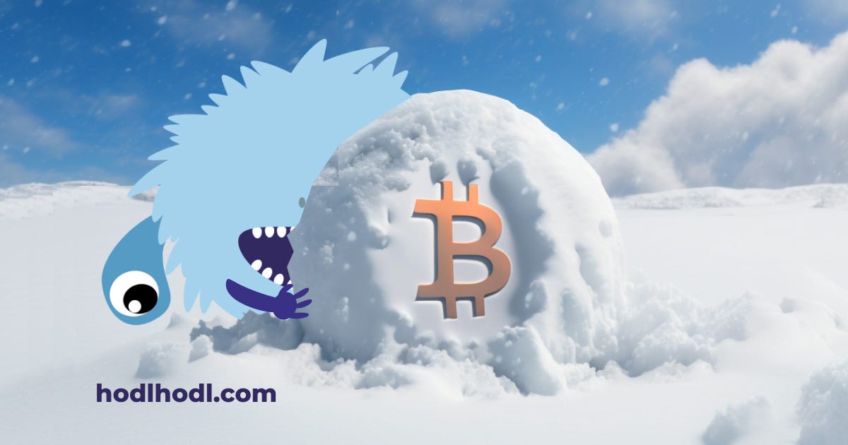 Bitcoin winter. How to withstand it and get ready for… | by Hodl Hodl ...