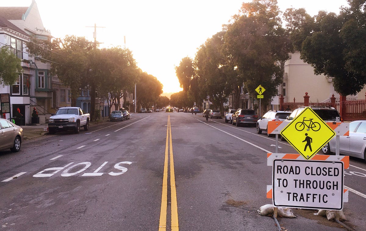 SF Could See a Permanent Slow Street Given Back to Cars For the First ...
