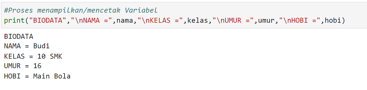 Python Basic. Jadi pada kali ini kita akan belajar… | by Dzakky al firdaus | Medium