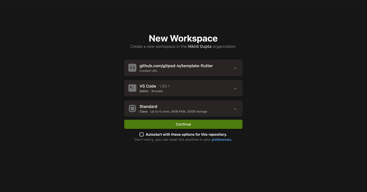 Seamless Flutter Development On Github Web Ide Using Gitpod By Guptan404 Medium 6467