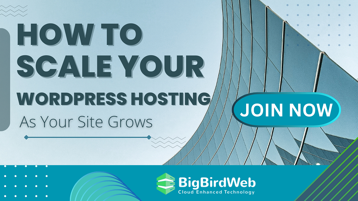 How to Scale Your WordPress Hosting as Your Site Grows | by bigbirdweb ...
