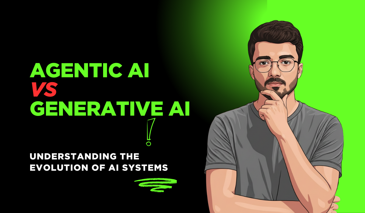 Generative AI vs Agentic AI: Understanding the Evolution of AI Systems ...