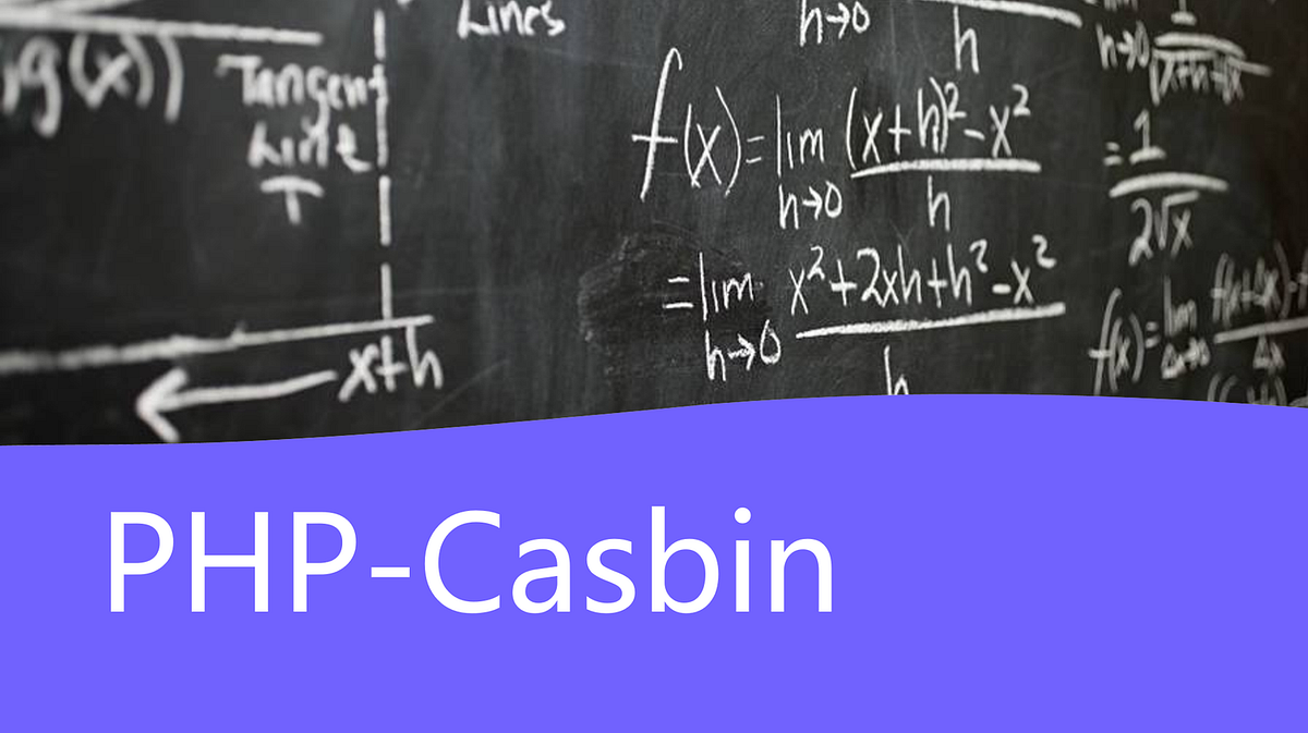 PHP-Casbin is a powerful and efficient open-source access control library for PHP projects | by ...