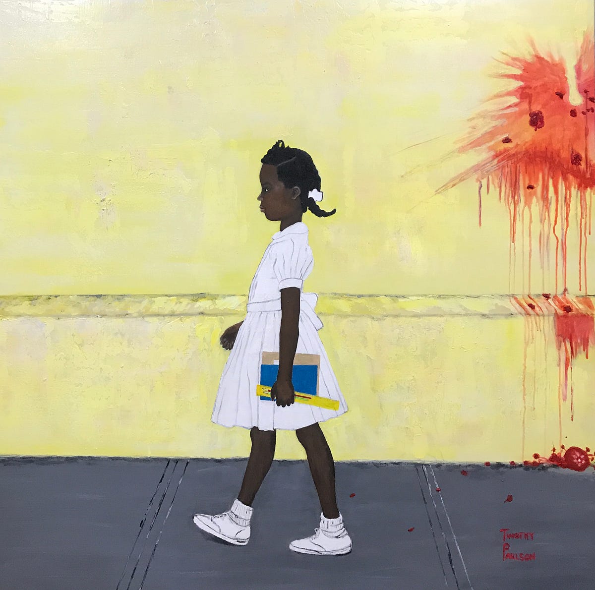 “The Brave 6-year-old Girl in this Painting Helped Change the World ...