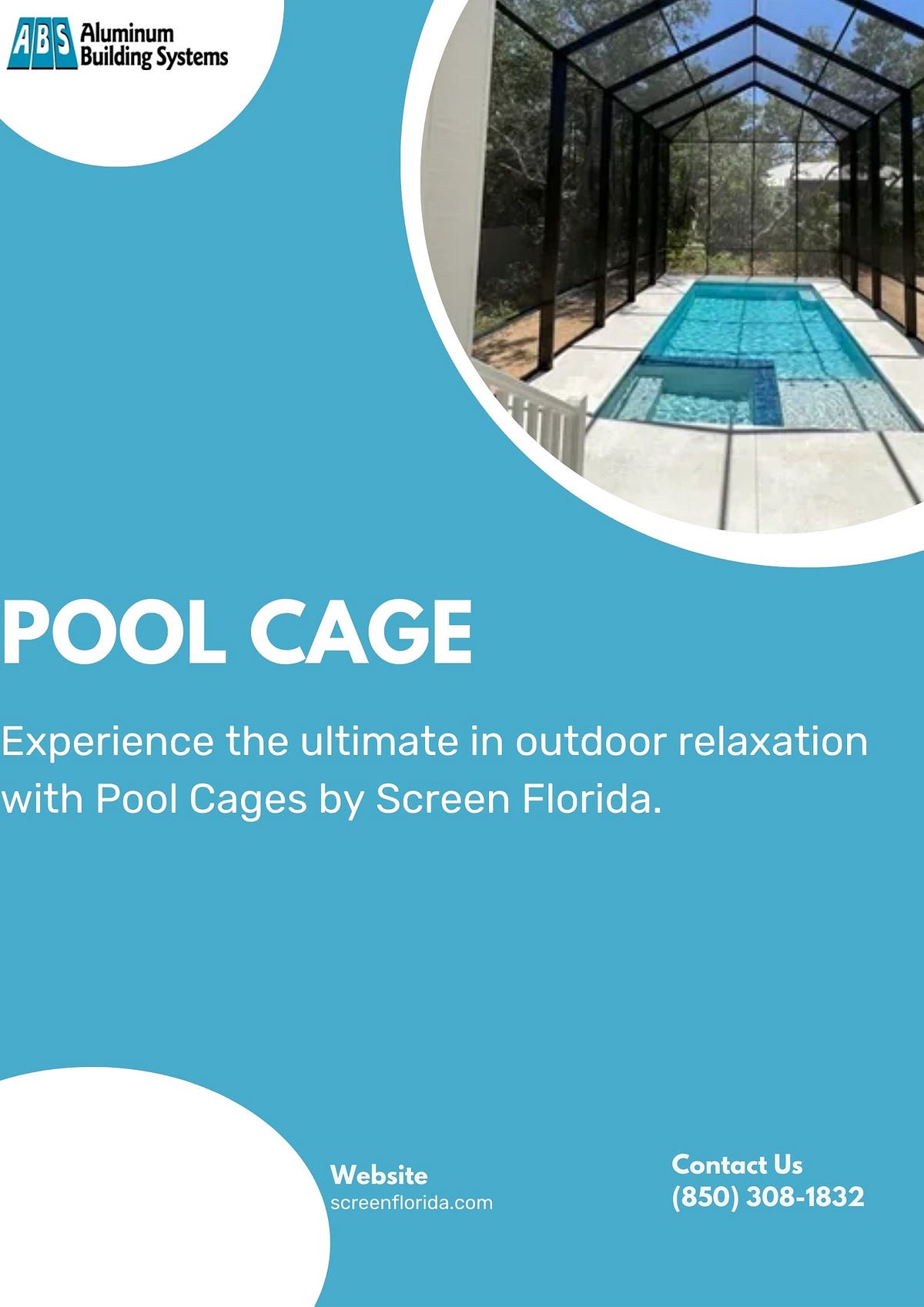 Pool Cage - Screen Florida - Medium