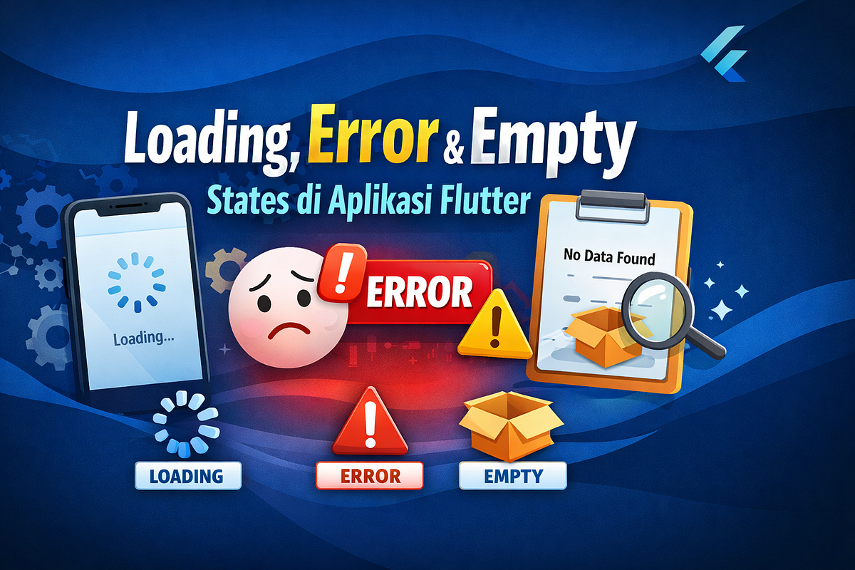 Menangani State Loading, Error, dan Empty di Aplikasi Flutter | by ...