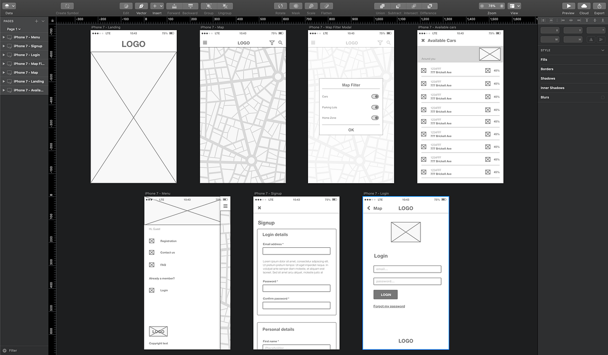 Wireframing Challenge. Ironhack Miami — Prework UX/UI | by Jonathan ...