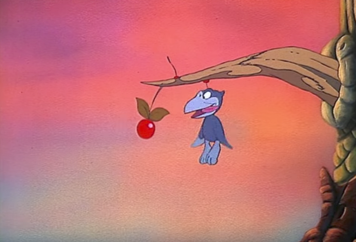 This clip from the classic film, The Land Before Time, accomplishes ...