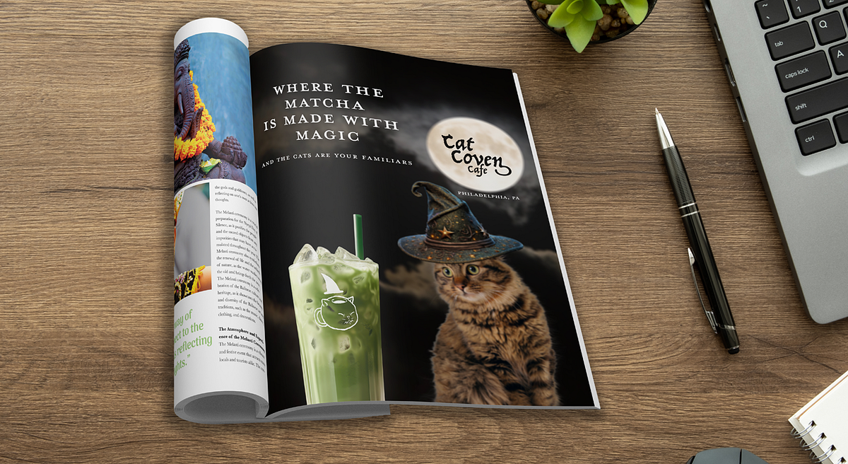 Cat Coven Cafe. Who we are | by MGeorgeDesign | TylerD&I | Medium