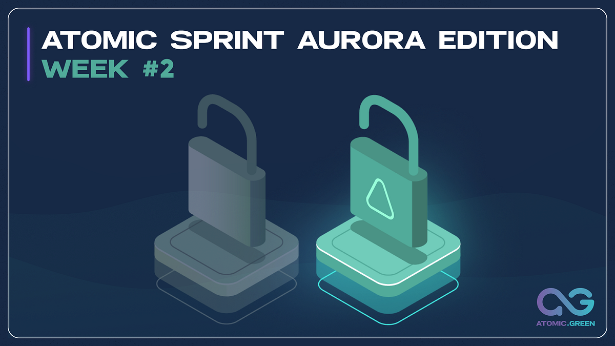 Atomic Sprint Aurora Edition Week #2 - Atomic green - Medium