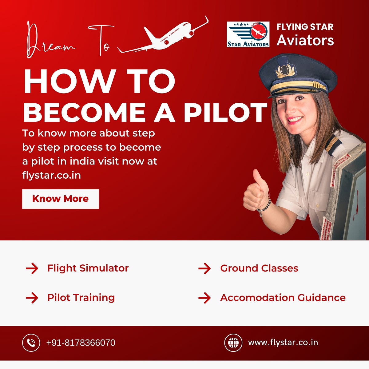How to Become a Pilot: A Comprehensive Guide by Flying Star Aviators | by Flystar Aviation | Medium