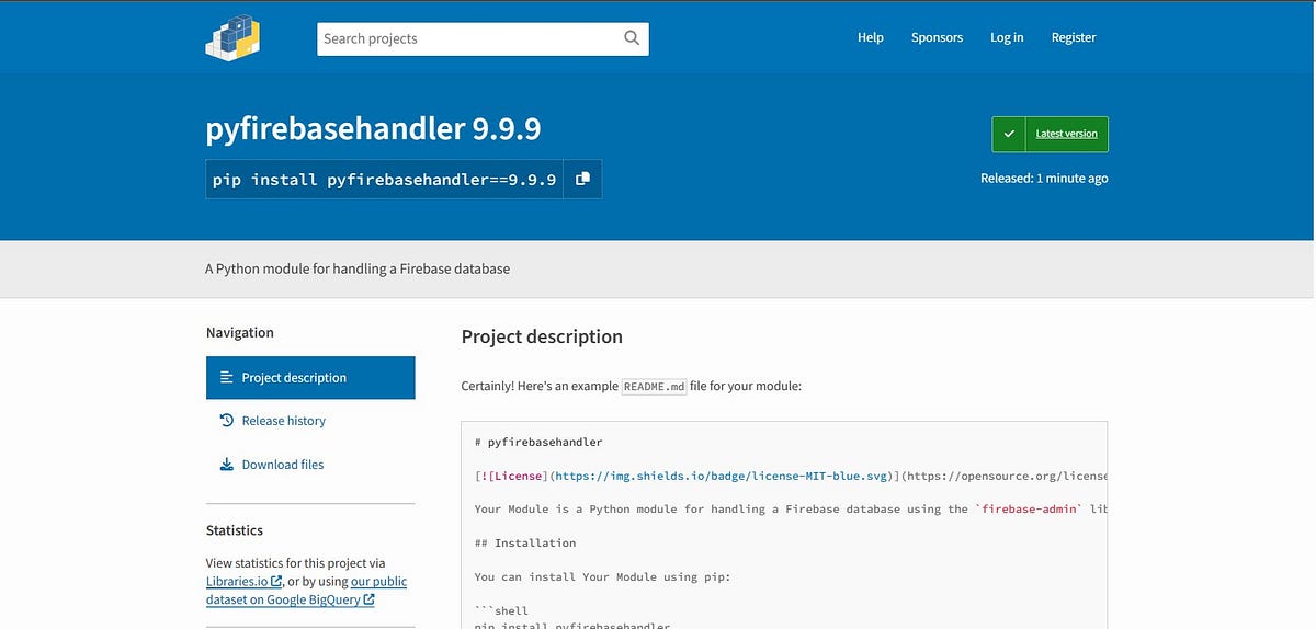 Pyfirebasehandler — Python library for interacting with non relational database | by Ogenrwoth ...
